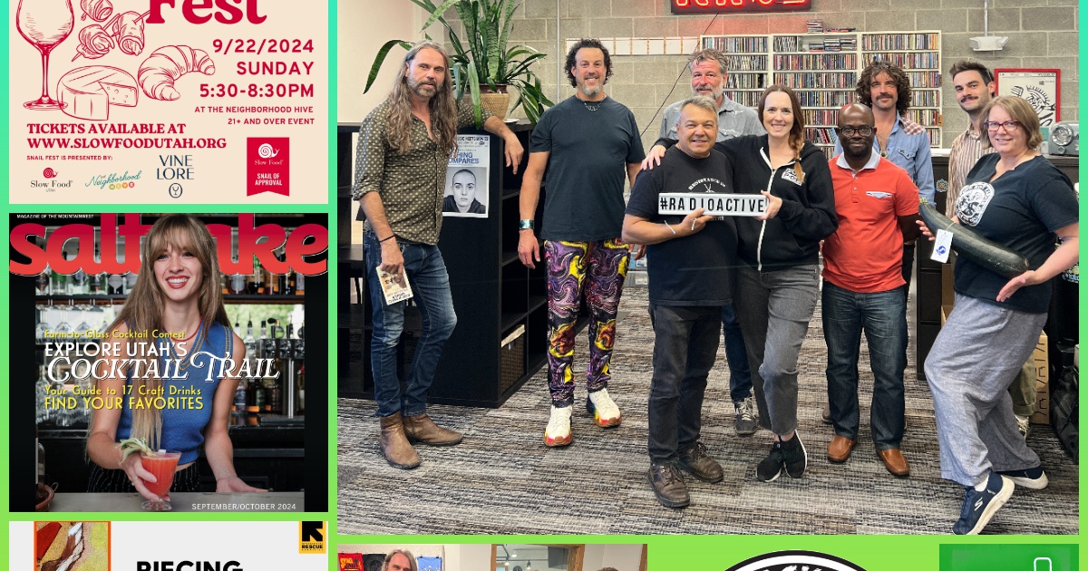KRCL | Slow Food Utah Launches 1st Gathering of the Snails