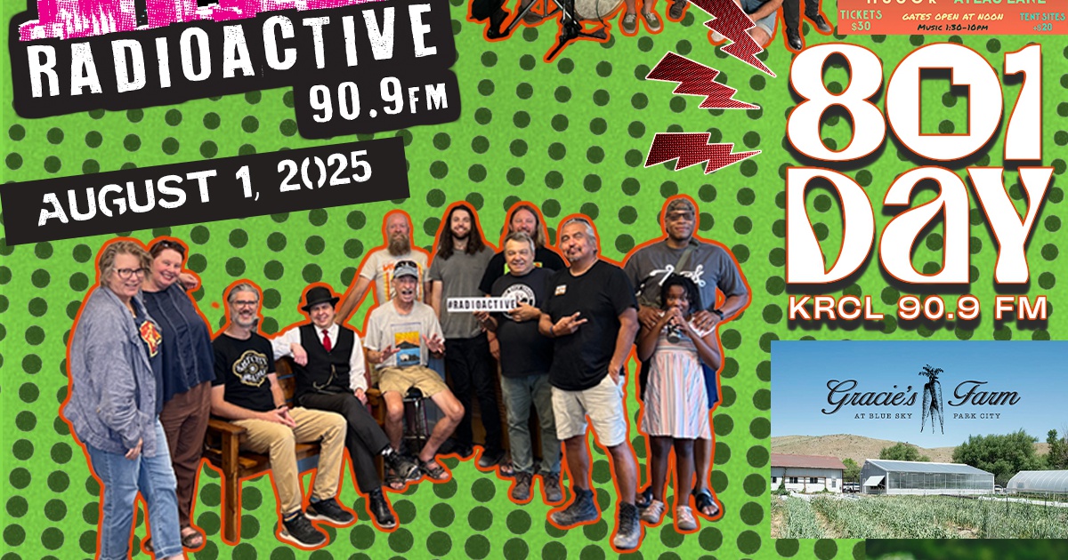 KRCL | Hectic Hobo Rocks Punk Rock Farmer, 801 Day -- LIVE STREAM DEBUT