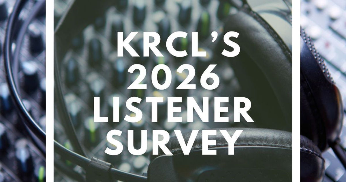 KRCL | Take the KRCL 2026 Listener Survey